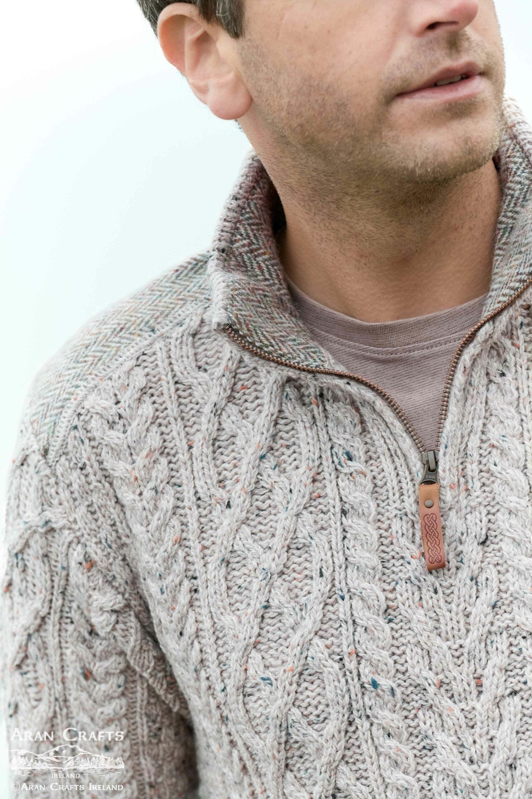 Irish Merino Wool Aran Sweaters & Cardigans | Scotland House, Ltd.