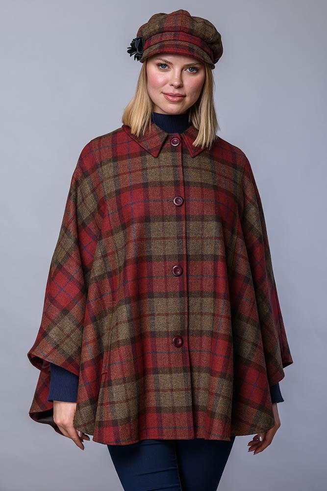 Wool, Harris Tweed & Cashmere Capes & Wraps | Scotland House, Ltd.
