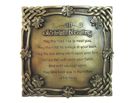 Old Irish Blessing Plaque – Scotland House, Ltd.