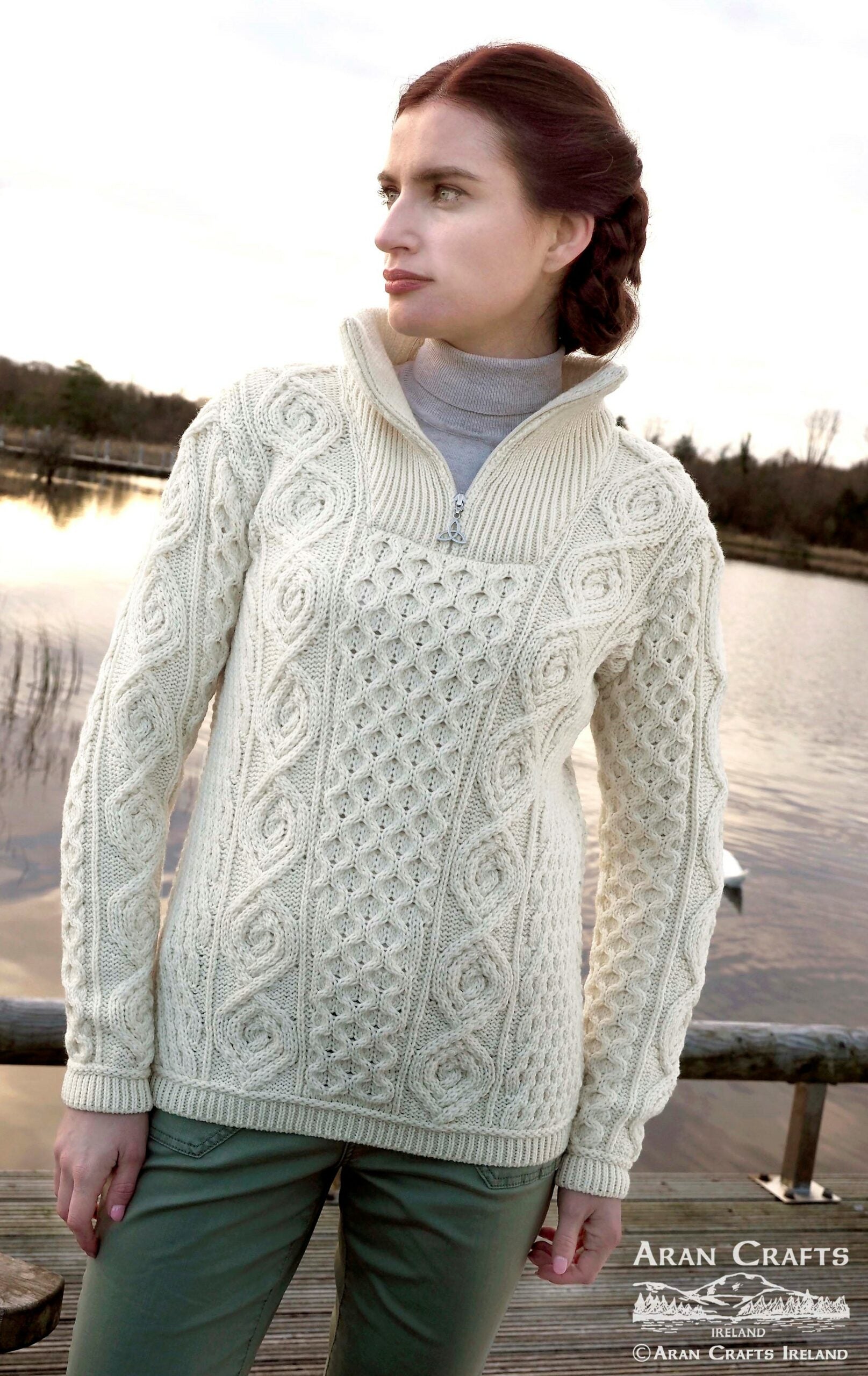Women's Irish Merino Wool Sweaters | Scotland House, Ltd.