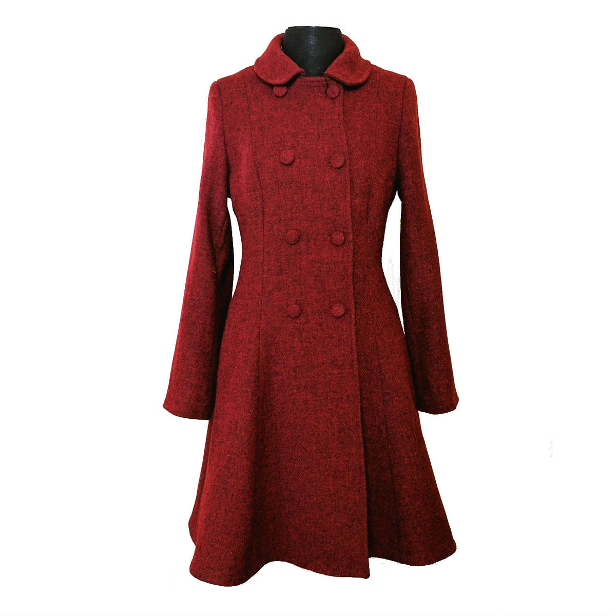 Harris Tweed Coat for Women: "Belle" Overcoat | Scotland House, Ltd.