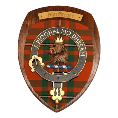Handmade Clan/Family Crest Wall Plaque | Scotland House, Ltd.