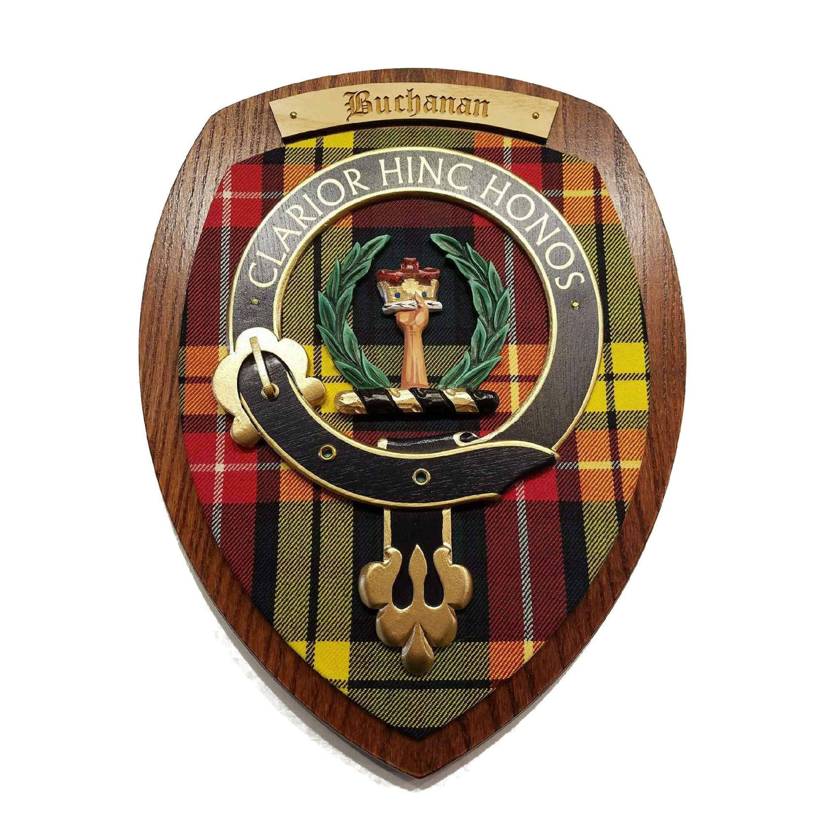 Handmade Clan/Family Crest Wall Plaque | Scotland House, Ltd.