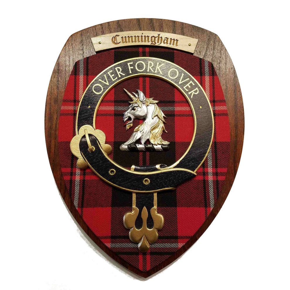 Handmade Clan/Family Crest Wall Plaque | Scotland House, Ltd.