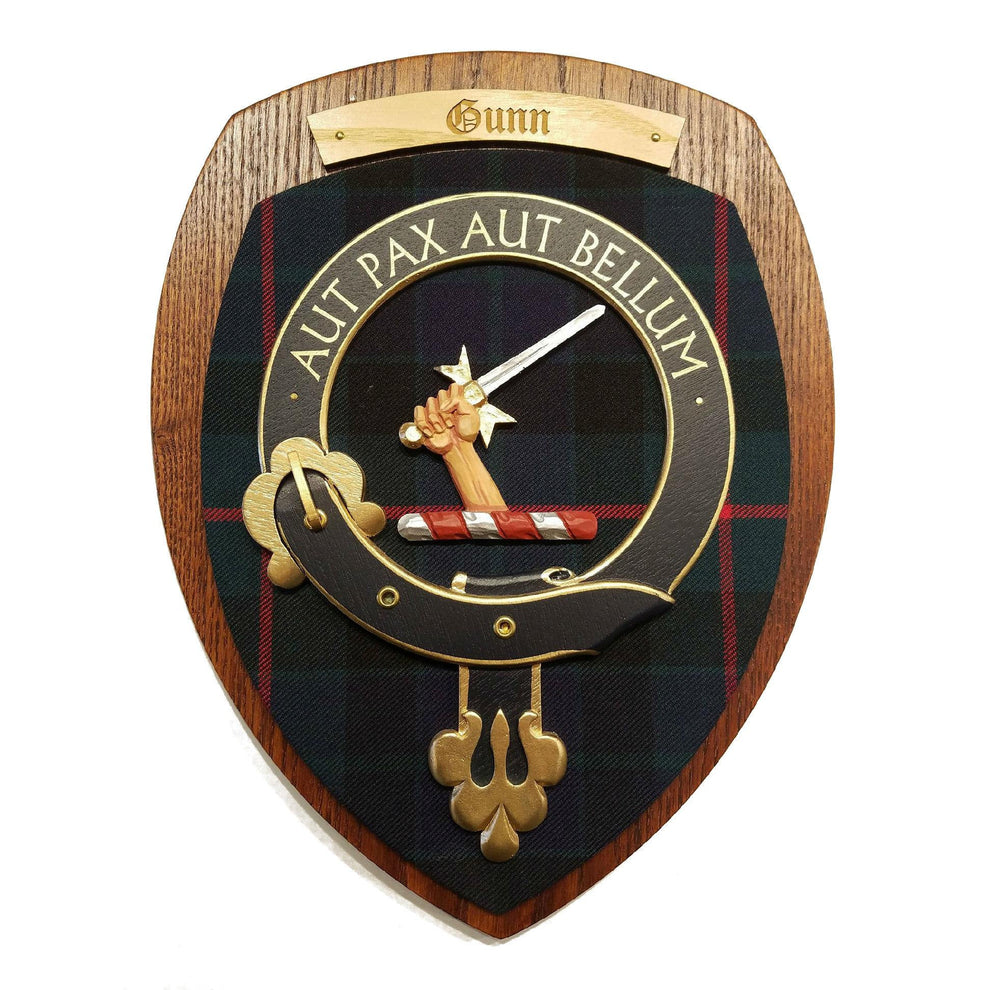 Handmade Clan/Family Crest Wall Plaque | Scotland House, Ltd.