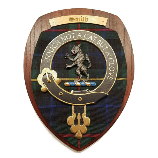 Handmade Clan/Family Crest Wall Plaque | Scotland House, Ltd.